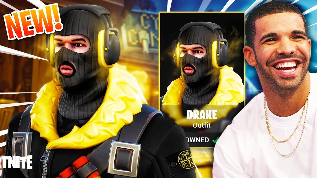 DRAKE'S GETTING HIS OWN SKIN IN FORTNITE! - (Fortnite Battle Royale ...