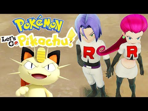 LA TEAM ROCKET EST ARRIVÉE ! | Pokemon Let's Go Pikachu #6 - YouTube