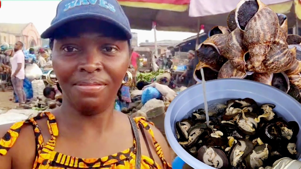 HOW TO WASH AND CLEAN FRESH SNAIL FOR CONSUMPTION || ESCARGOT - YouTube
