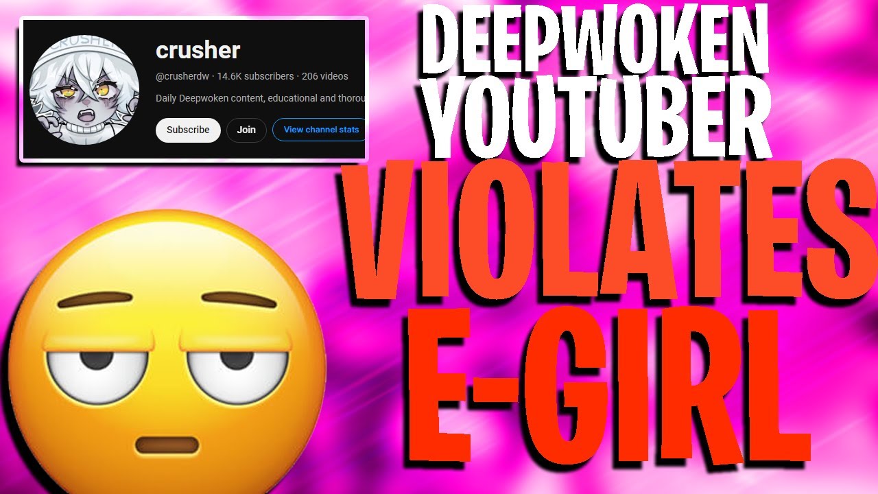 E-Girl VIOLATED By Deepwoken YOUTUBER (SAD) - YouTube