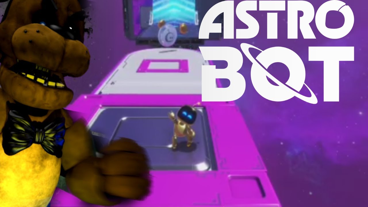 Golden Freddy loves Astro bot (FNAF SFM) - YouTube