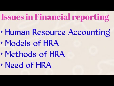 Human Resource Accounting | Models of Human Resource Accounting ...