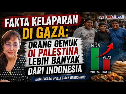Fakta Kelaparan di Gaza: Orang Gemuk di Palestina Lebih Banyak Dari Indonesia