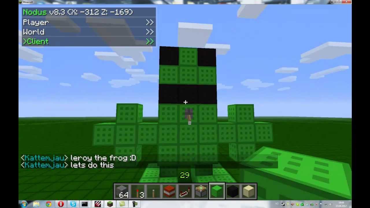 Leroy The Frog - Minecraft - YouTube