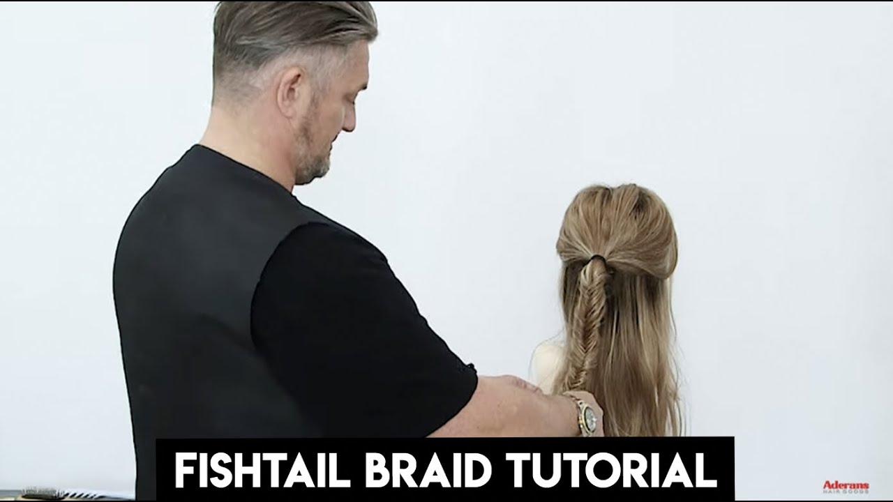 Fishtail Braid Bun Tutorial