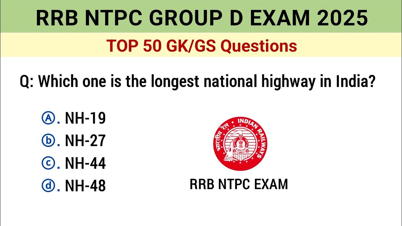 RRB NTPC GROUP D EXAM 2025 | rrb ntpc group d previous question paper ...