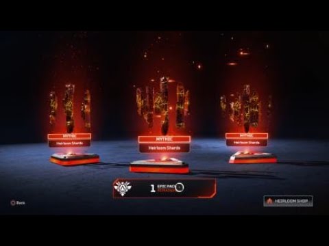 Apex Legends Heirloom Shards Drop!! - YouTube