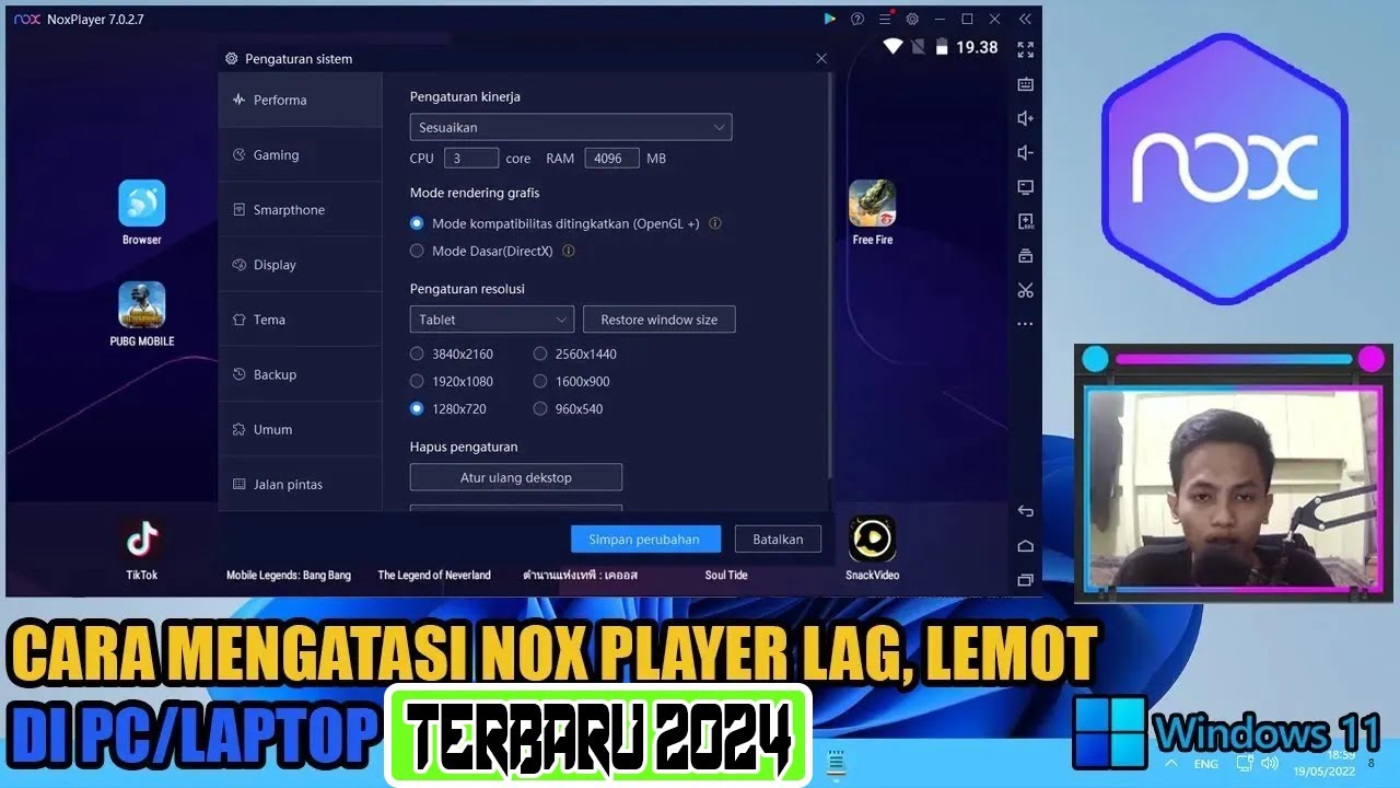 Cara Mengatasi Nox Player Yang Lemot Dan Lag Terbaru 2024 - YouTube