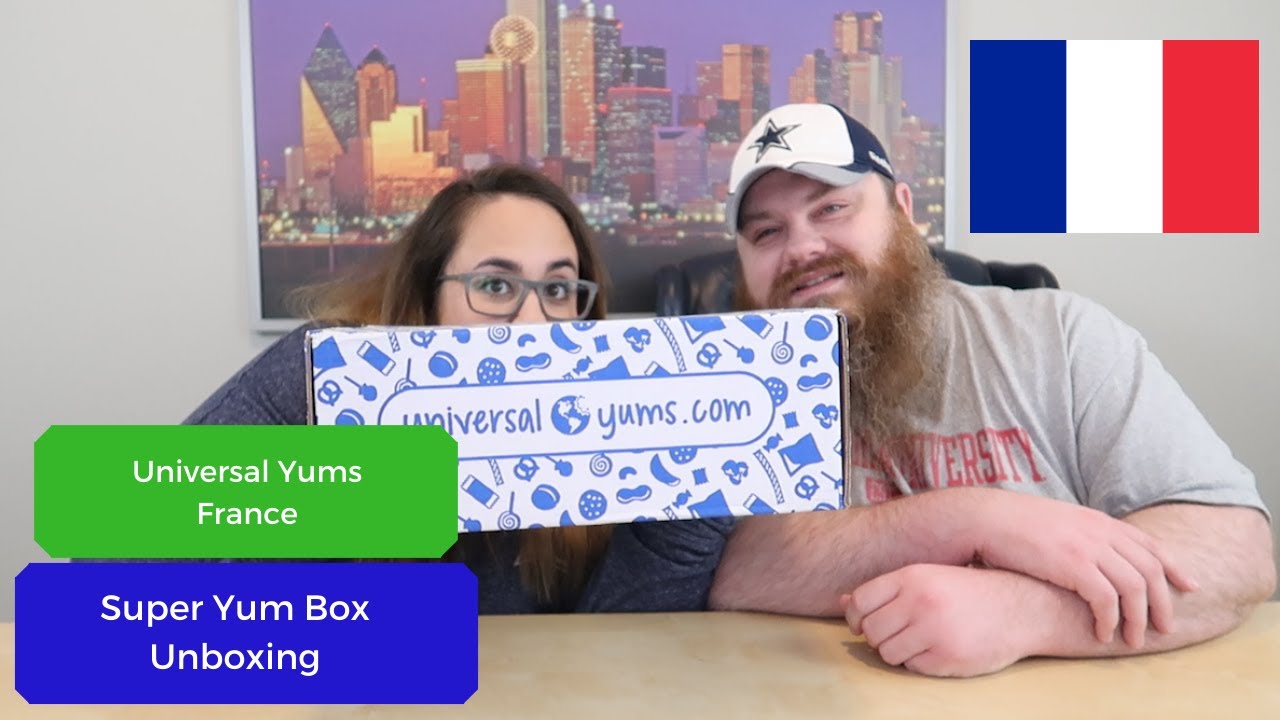 Universal Yums Unboxing - France - February 2020 - Super Yum Box ...