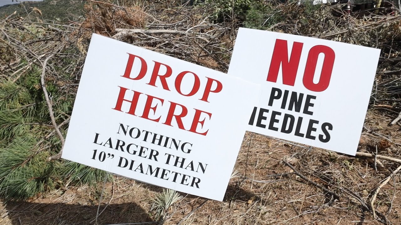 Beulah Community Slash Pile - YouTube