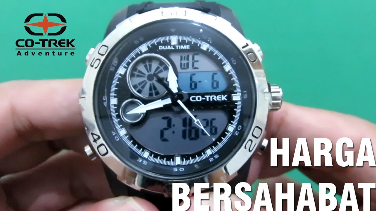 Jam Tangan Outdoor Co-Trek Red Line | Adventure Style - YouTube