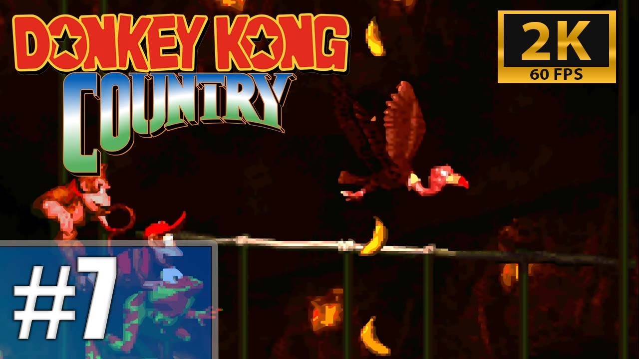 Donkey Kong Country: Winky's Walkway #07 | Monkey Mines (Campaign ...