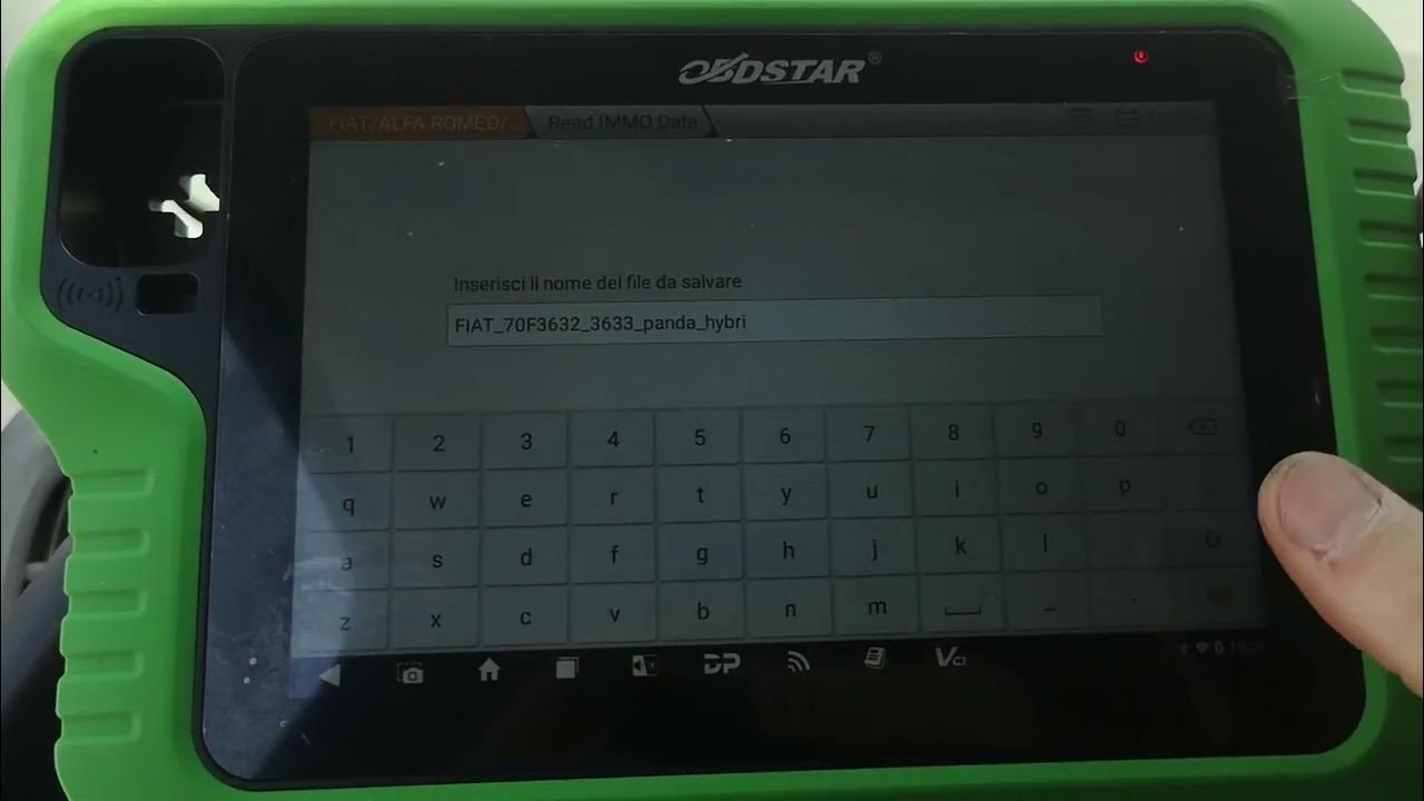 OBDSTAR X300 G3 for FIAT PANDA HYBRID 2022 Balde Key Programming All ...