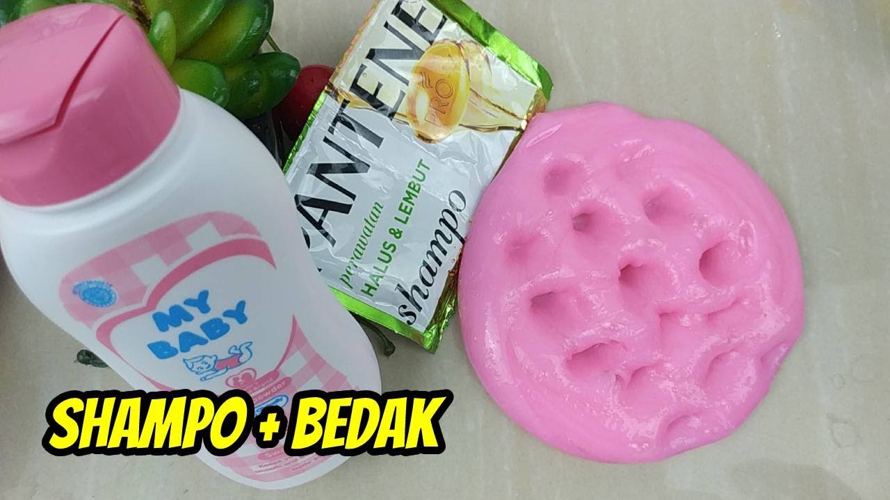 Cara Membuat Slime Dari Shampo Dan Bedak Bayi - YouTube