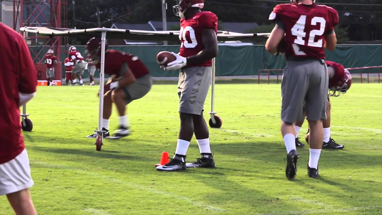 Alabama Inside Linebackers: August 13th, 2015 - YouTube