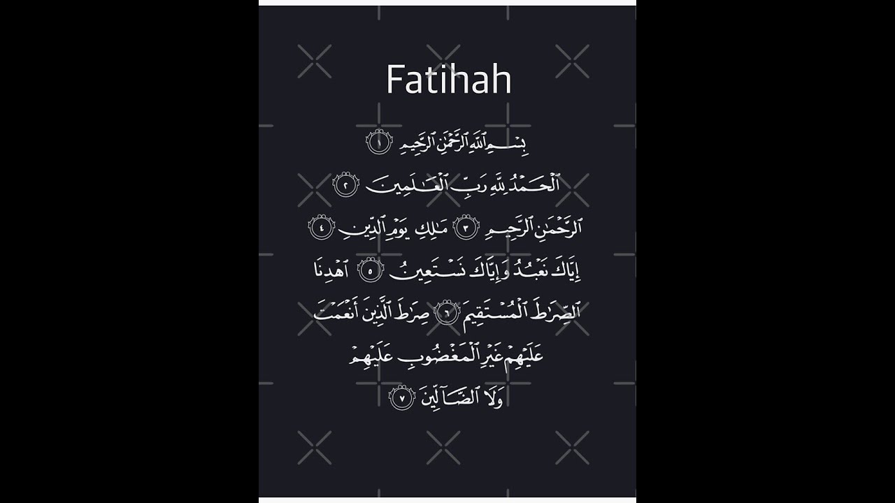 Coran Sourate AL-FATIHA en Français et Arabe Sourate 1 AL-FATIHA · 7 ...