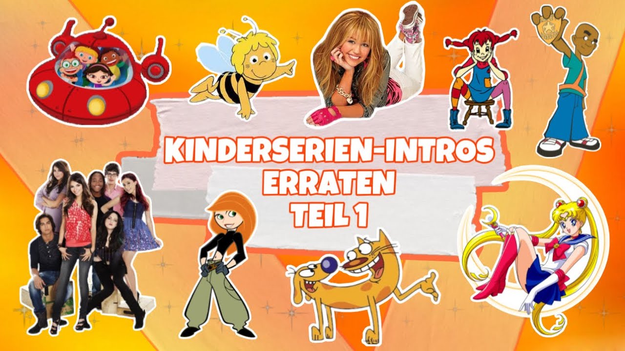 Kinderserien-Intros erraten👧🏼🙌🏼 | Leichte Version Teil 1 - YouTube