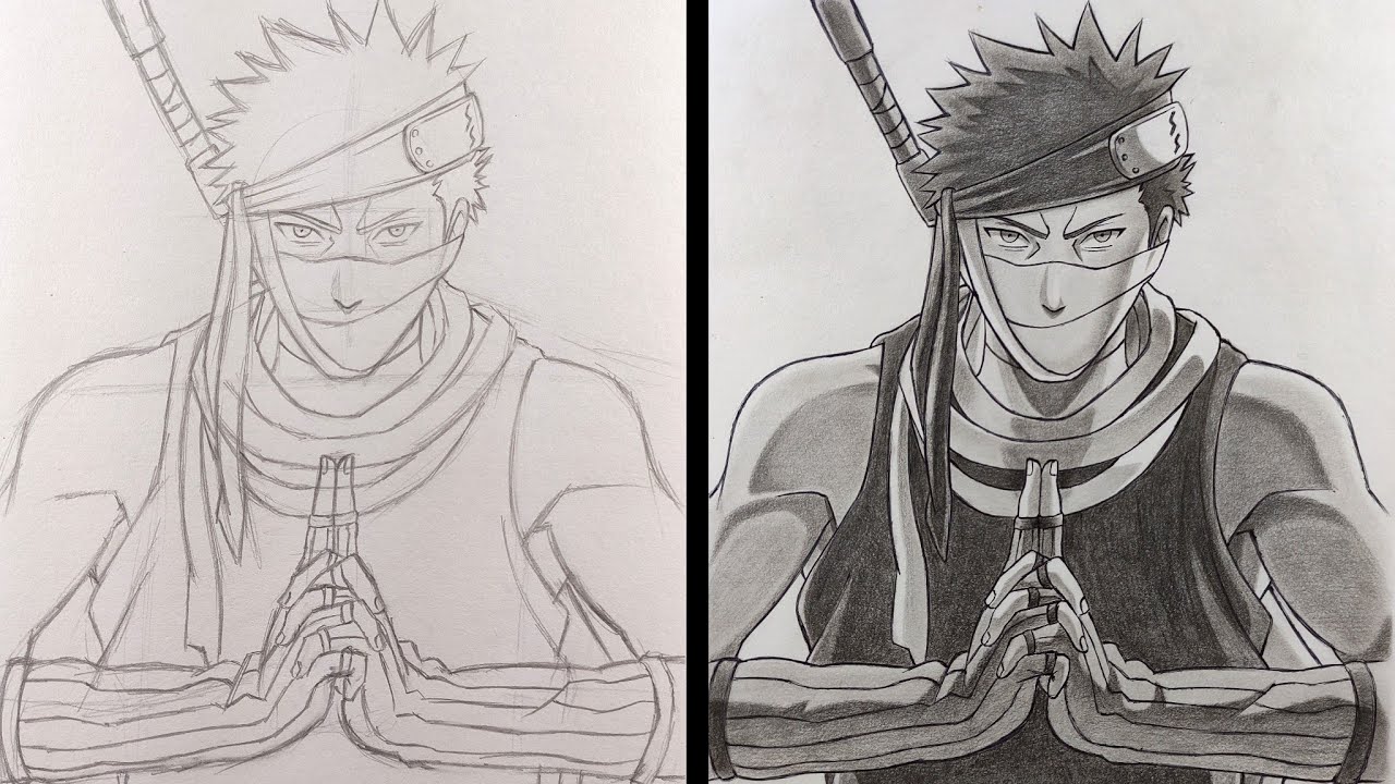 Naruto Zabuza Drawing