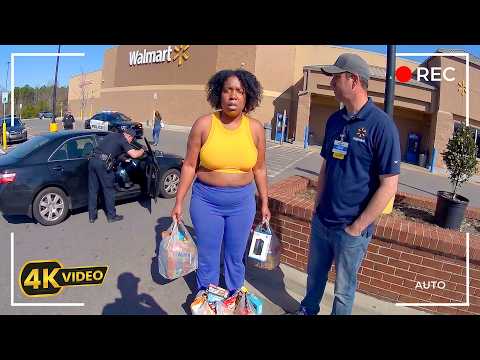 The DUMBEST Walmart Shoplifters Act Like They Did Nothing