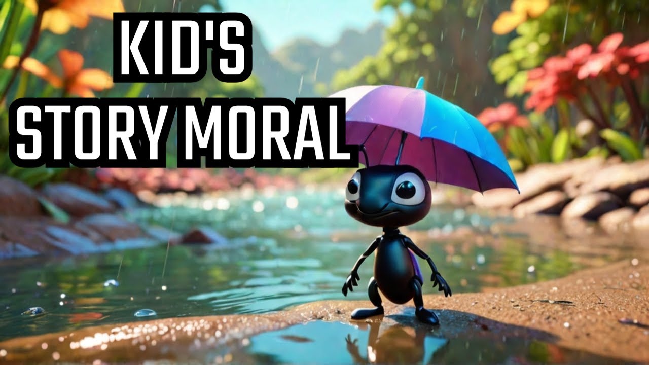 "The Brave Little Ant and the Great Flood | Inspiring Kids' Story with ...