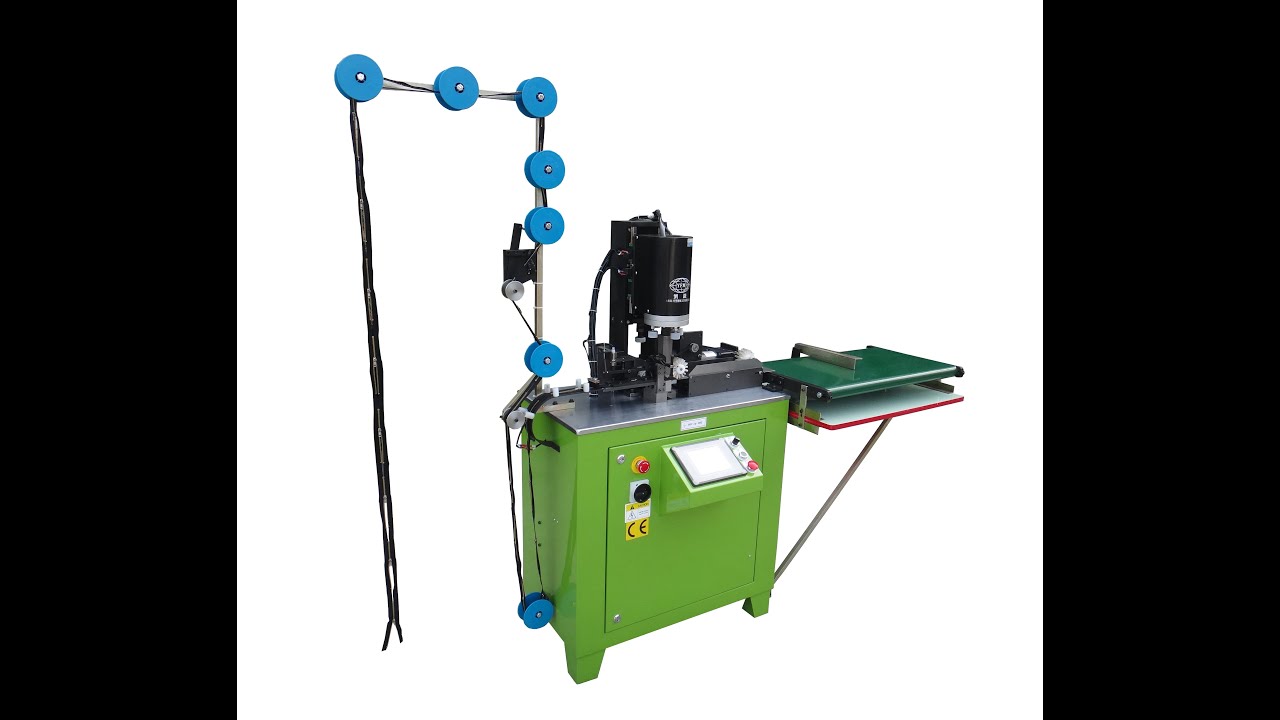 YFM-103YCA-S Auto ultrasonic close end zipper cutting machine by ...