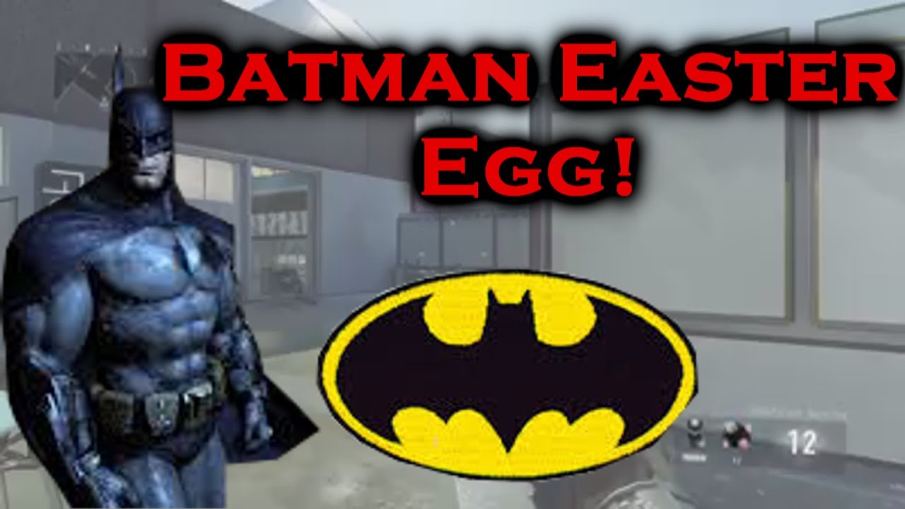 Cod Advanced Warfare - Batman Easter Egg!!! - YouTube