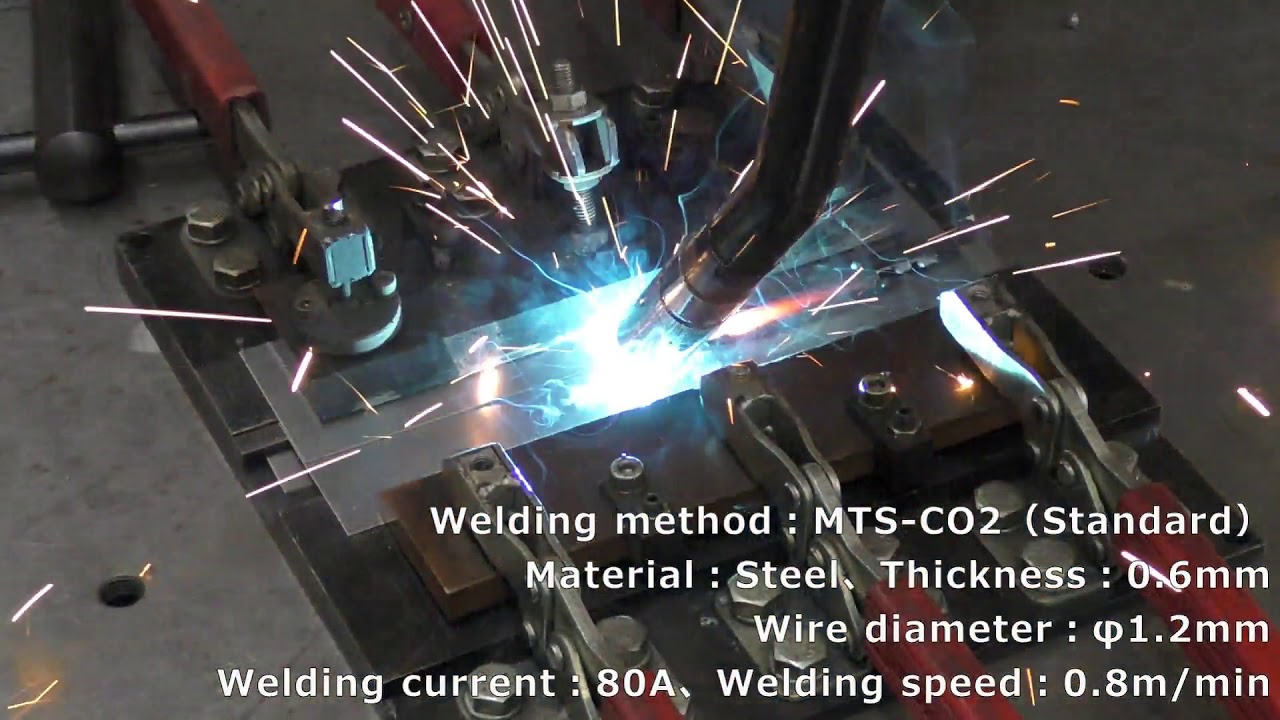 Burn-through in thin plate welding (Before) [Panasonic] - YouTube