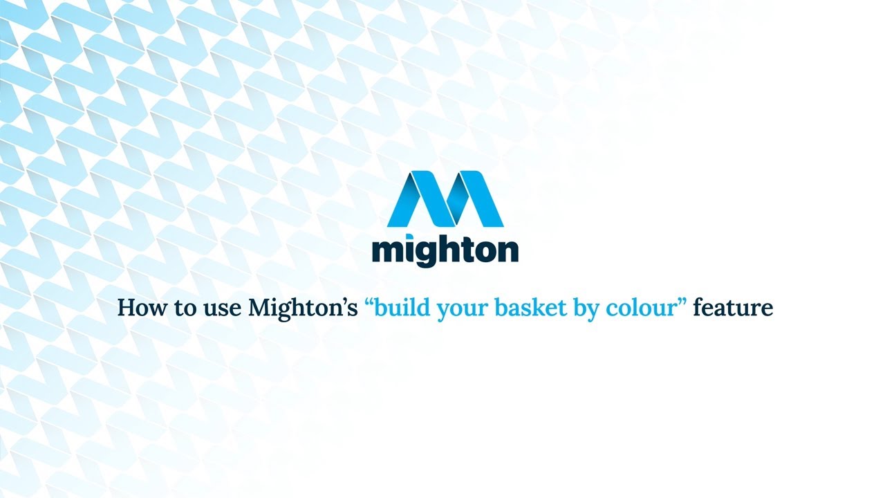 How to use Mighton's 'Build a basket by colour' feature - YouTube