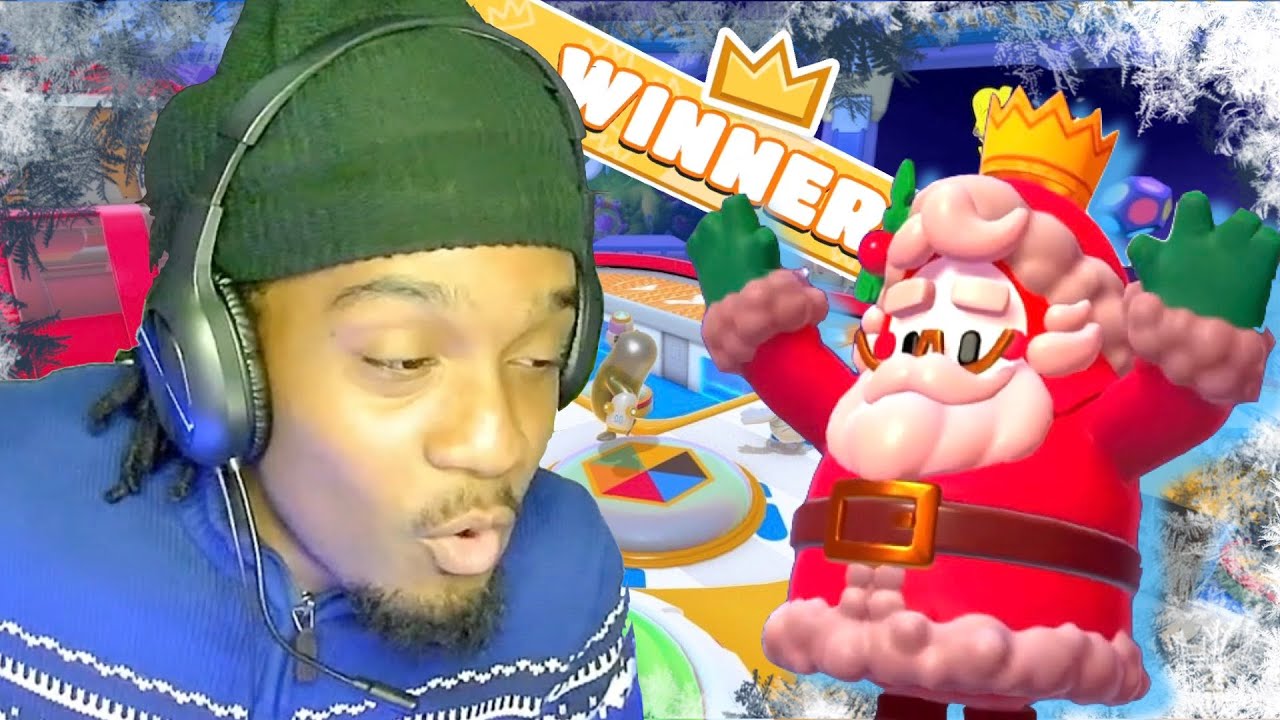WHO SAYS SANTA CLAUS AIN'T SMART? INSANE FALL GUYS ENDING! - YouTube