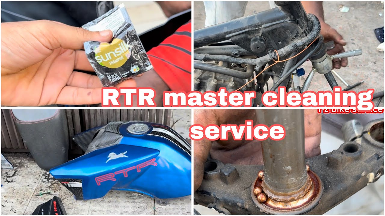 করটিয়া থেকে একটা rtr বাইক আমাদের সাথে আছে Master cleaning sarvice ...