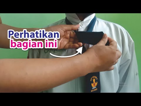 CARA MEMAKAI DASI SD, SMP & SMA YANG BENAR DAN RAPI !!!