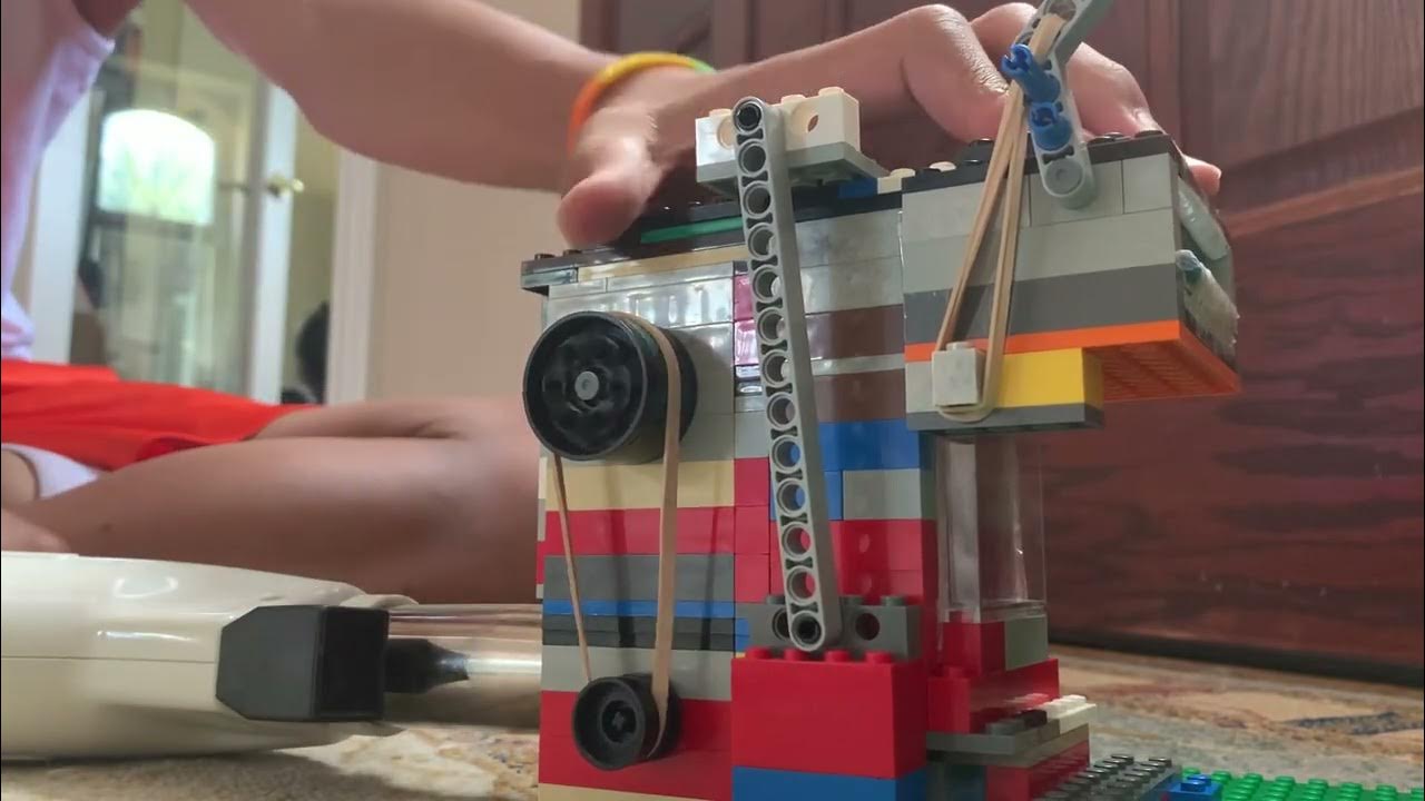 Lego vacuum supercharger - YouTube