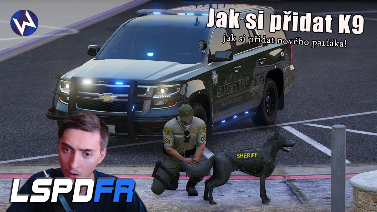Jak si přidat psa z označením K9 | Dog K9 | GTA V (TUTORIAL) | Wigleg ...