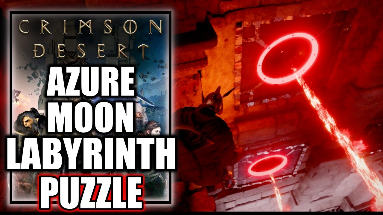 Crimson Desert - Azure Moon Labyrinth Puzzle - Abyss Artifact - YouTube