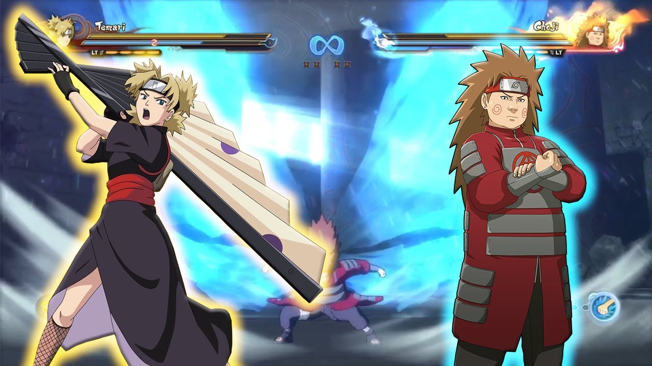 Temari Vs Choji Akimichi | Naruto Ultimate Ninja Storm 4 - YouTube