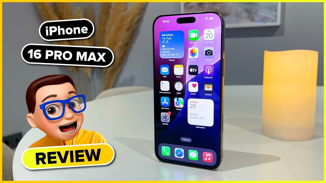 iPhone 16 Pro MAX Unboxing y REVIEW - ¿VALE LA PENA? - YouTube