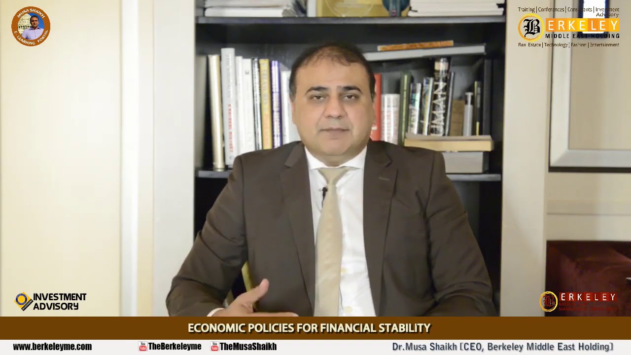 Economic Policies for Financial Stability Dr Musa Shaikh - YouTube