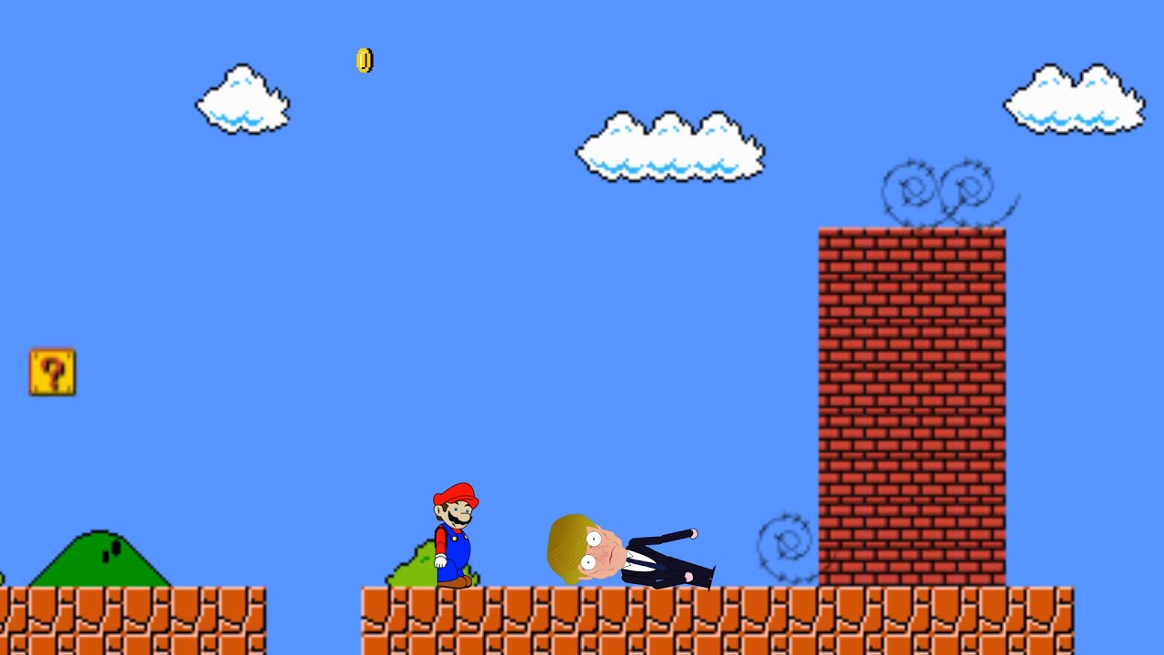 Mario meets Trump - YouTube