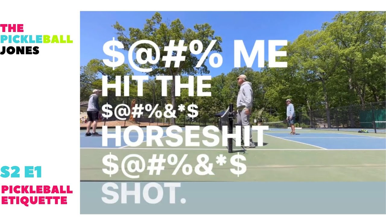 TBJ S2E1: Pickleball "Etiquette" Reactions. Bad Manners. Close Calls ...