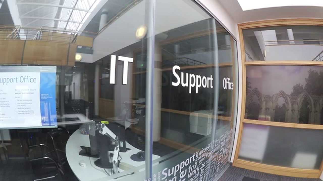 The life of the IT Support Office - YouTube