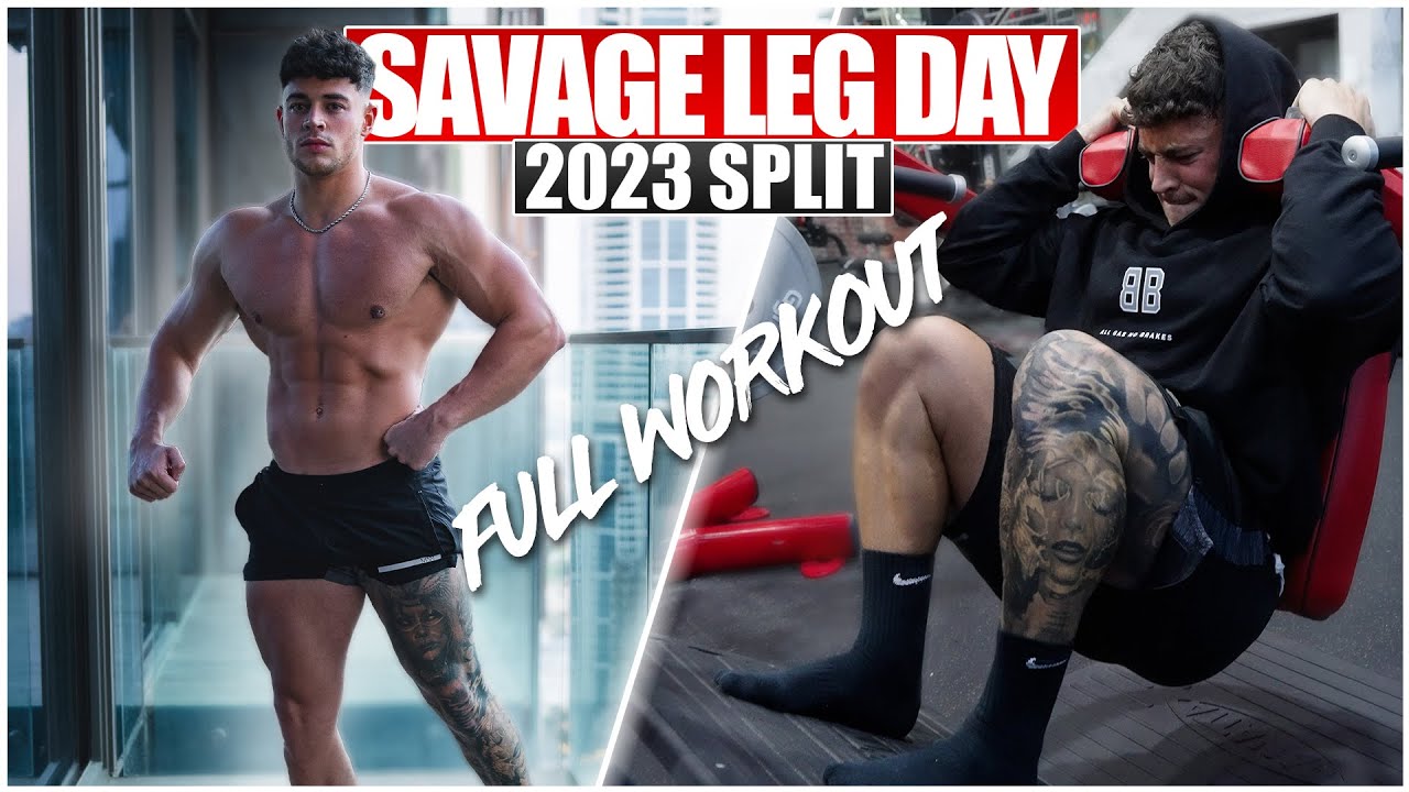 KILLER LEG DAY // FULL WORKOUT (2023 SPLIT) - YouTube