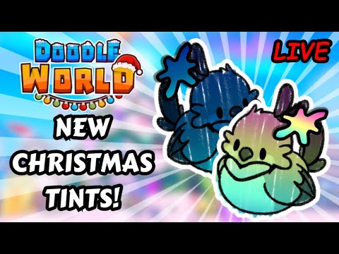 🔴 NEW CHRISTMAS TINTS IN DOODLE WORLD!!! - YouTube