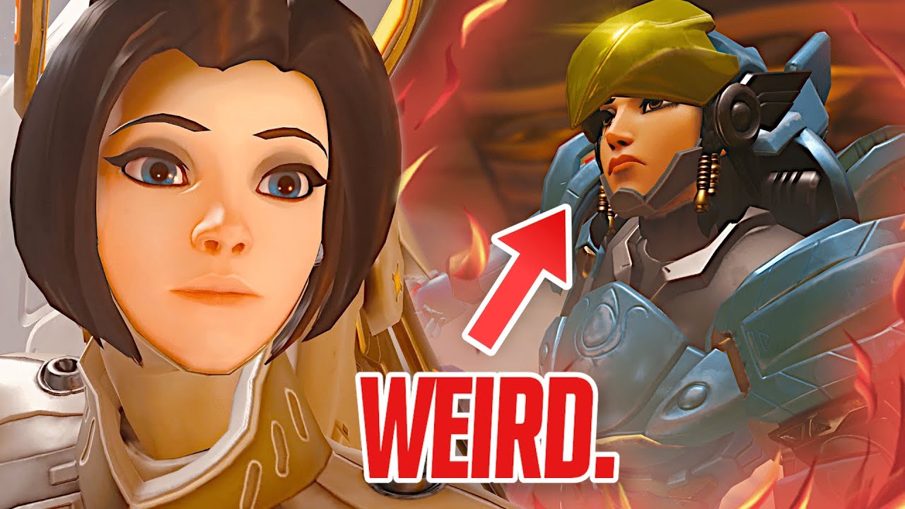The WEIRDEST Dps Player... 🤡 (Overwatch) - YouTube