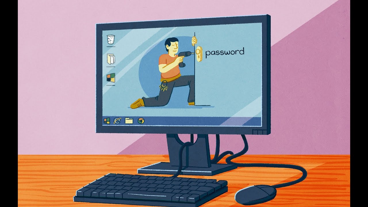 Change Computer Password - YouTube