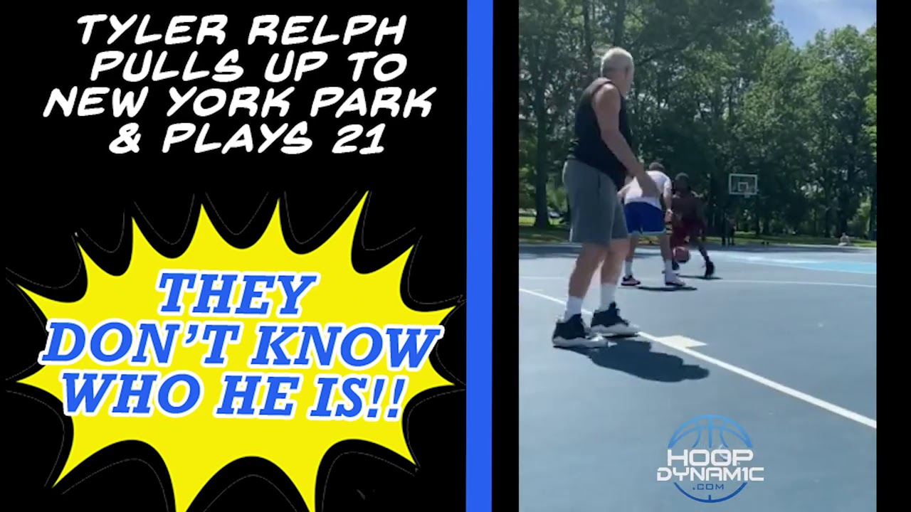 Tyler Relph Pulls Up To NY Park & Plays 21! - YouTube