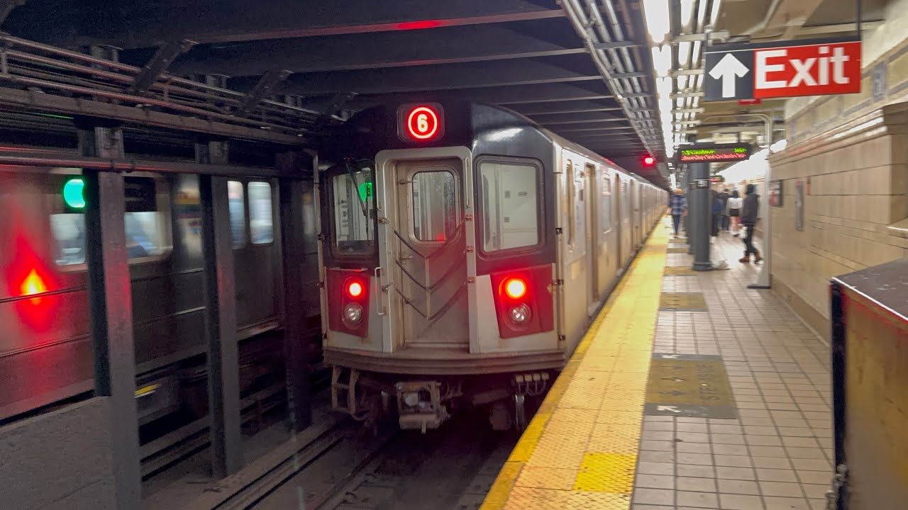 [LOAN] MTA NYCT: 3rd Avenue-138th Street Bound R142A (6) Train at 51st ...
