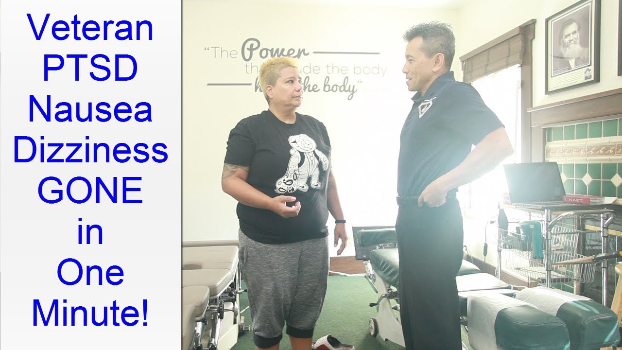 PTSD Nausea Dizziness GONE in 1 Minute - Dr Danny Lai - YouTube