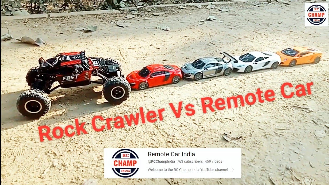 Rock Crawler off roading Video | How to do stunts with RC Rock Crawler ...