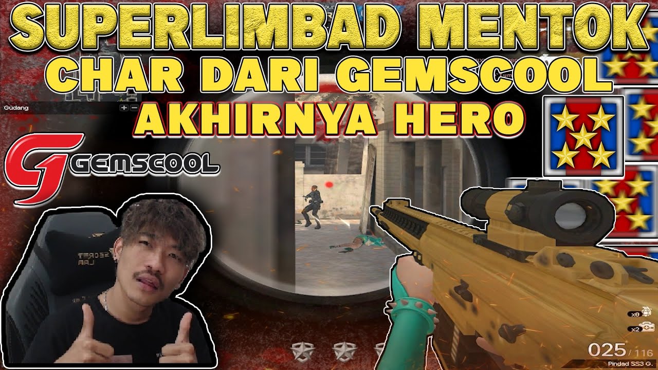 AKHIRNYA CHAR DARI GEMSCOOL JADI HERO !! AUTO MENYALA !! // Gameplay ...